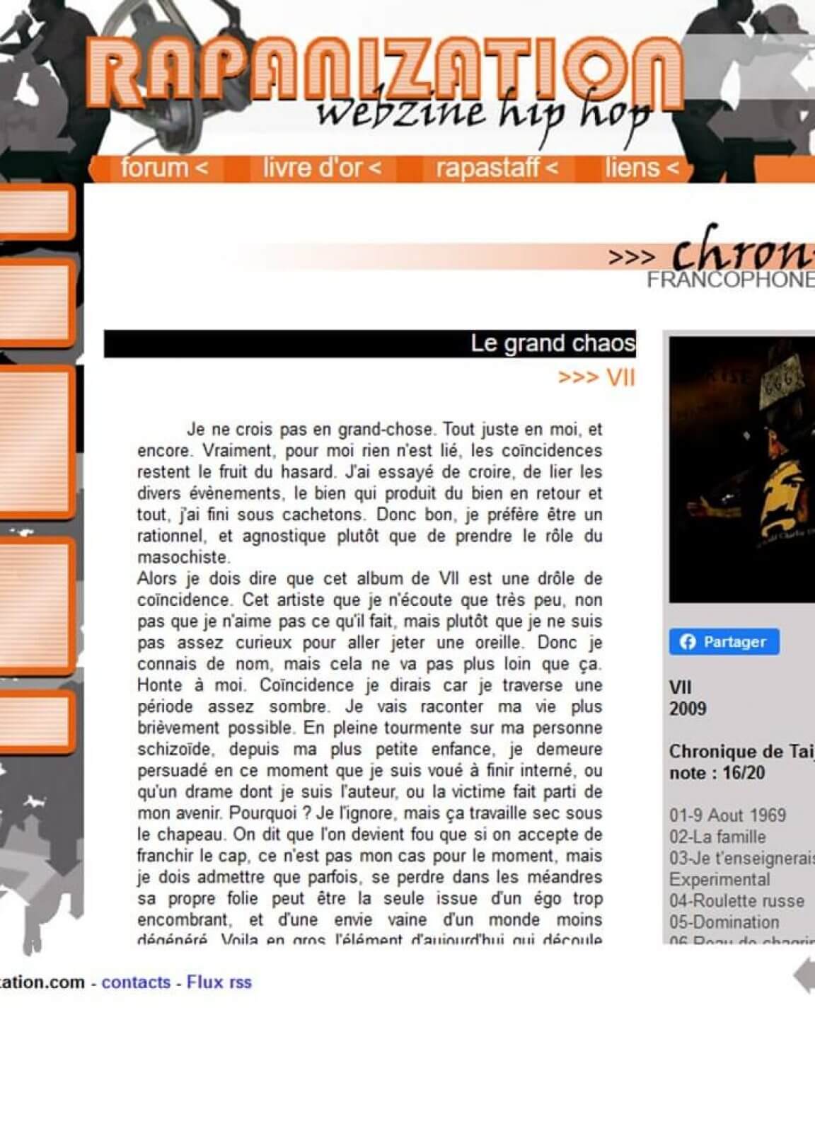 Rapanization, le fanzine - Abcdr du Son - L'année Rap 2020