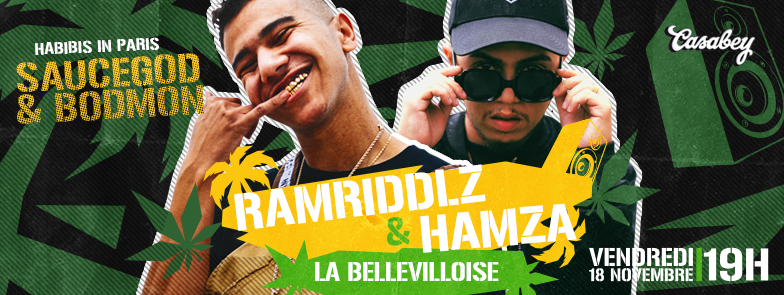 Hamza et Ramriddlz en concert - Sidekicks - Abcdr du Son